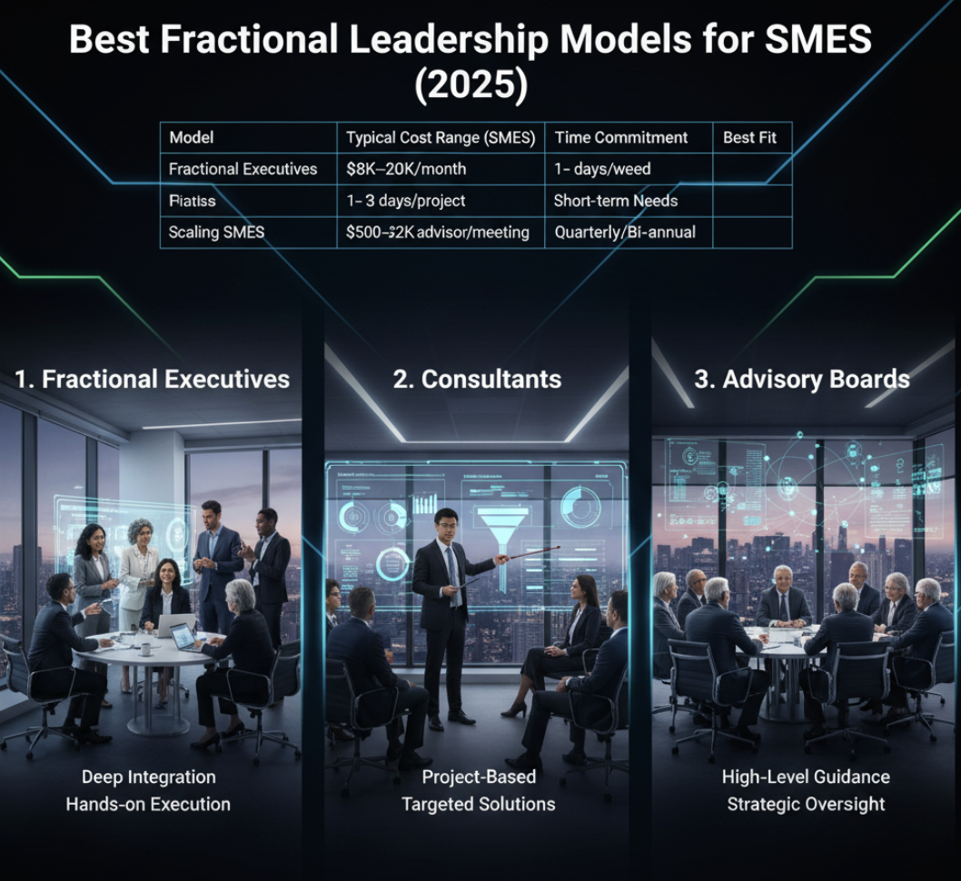 Best Fractional Leadership Models for SMEs (2025) - Your Neo Gig